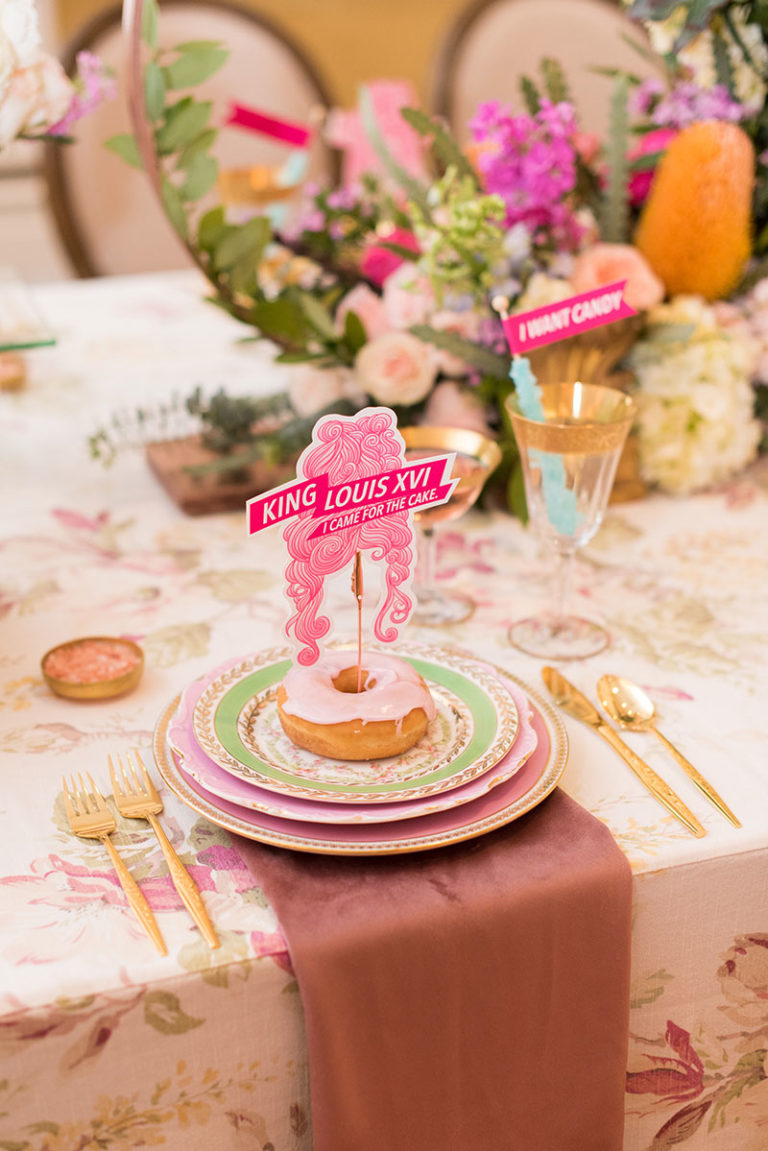 Marie Antoinette Table Decor Design | Lustre Theory Styling & Design