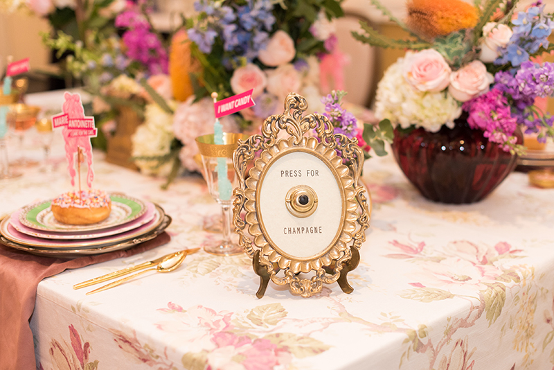 Marie Antoinette Table Decor Design | Lustre Theory Styling & Design