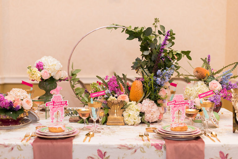 Marie Antoinette Table Decor Design | Lustre Theory Styling & Design