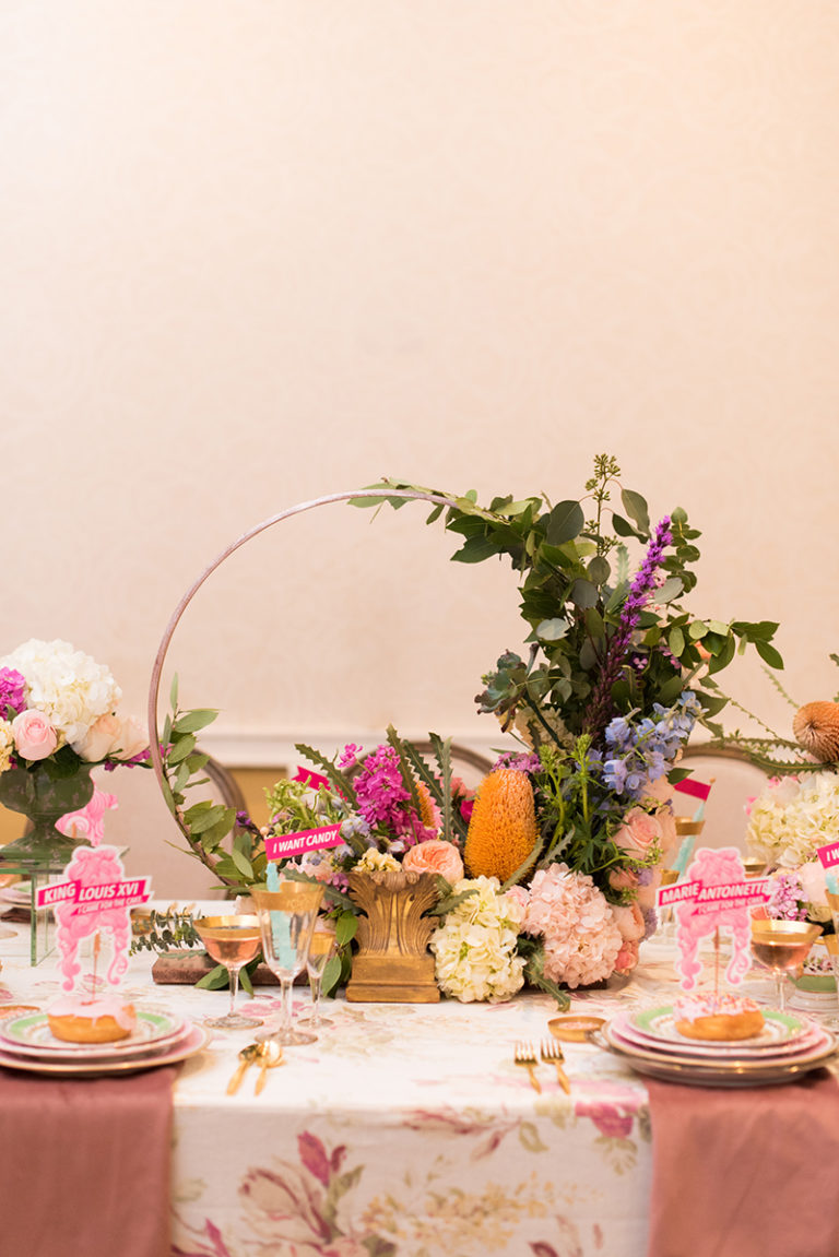 Marie Antoinette Table Decor Design | Lustre Theory Styling & Design