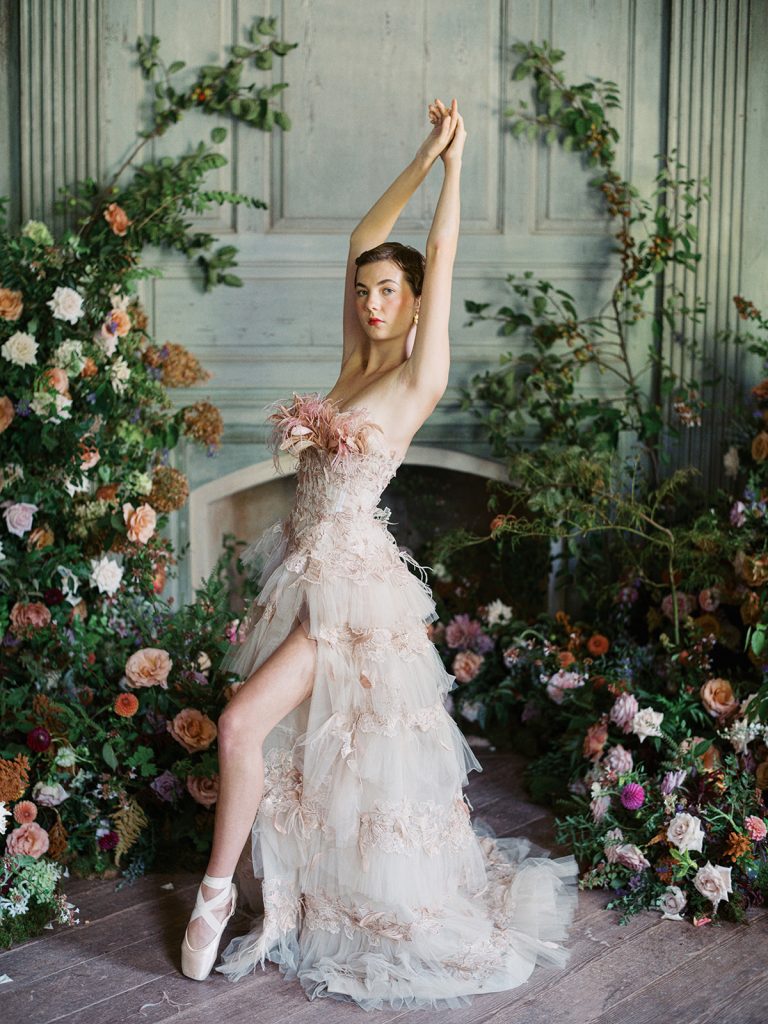 Ballet Themed Fashion Shoot in a Dreamy Garden - Lustre Theory